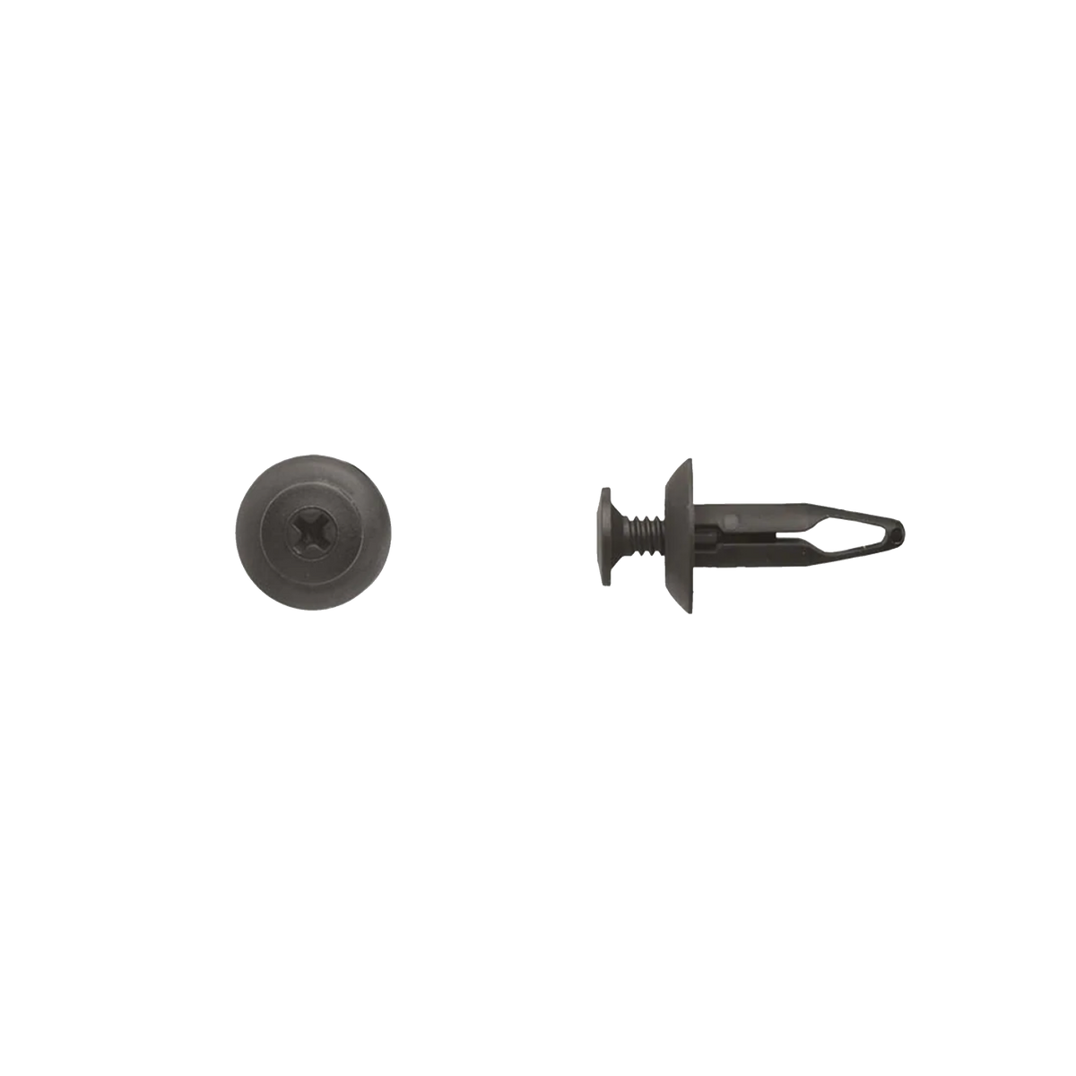 Black Nylon Exterior Phillips Screw Retainer Blind Rivets - 9968PK