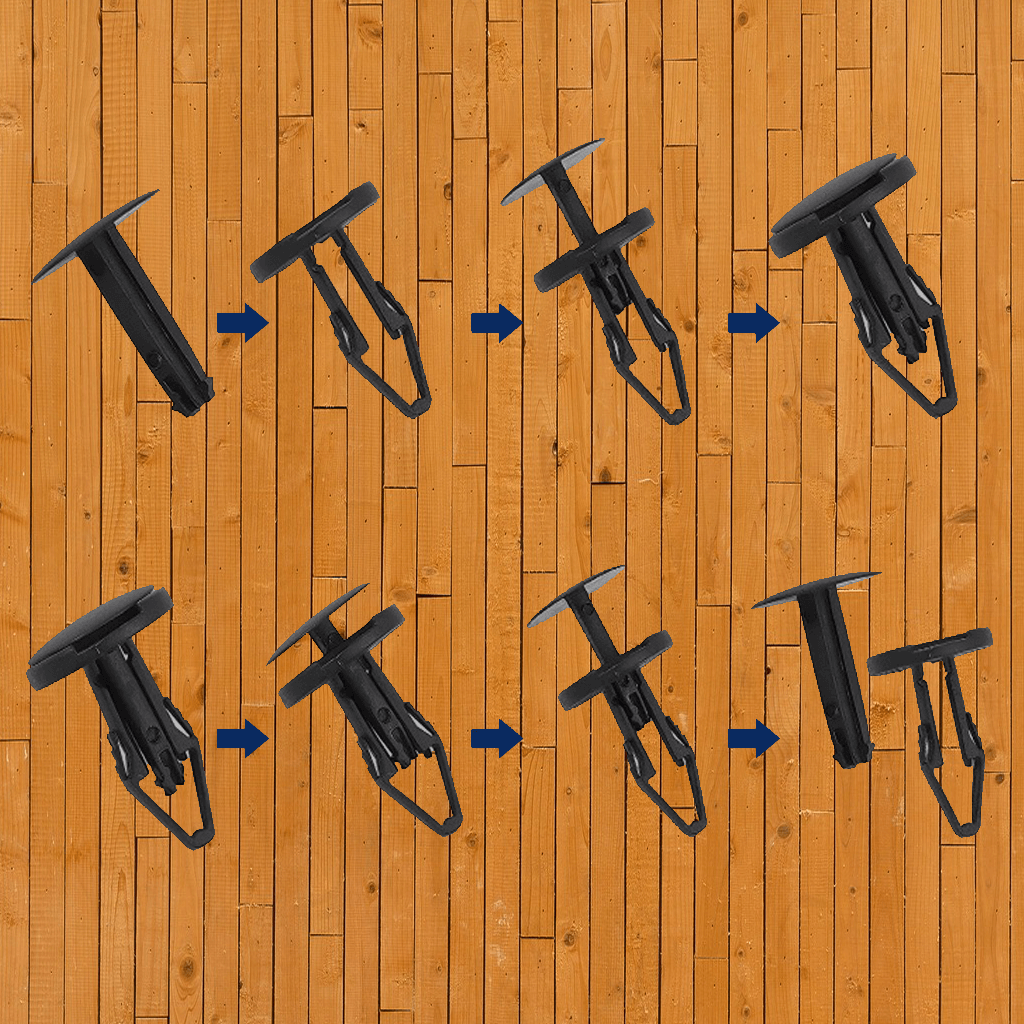 Ergo Tuflok and Push-Type Retainer Assortment